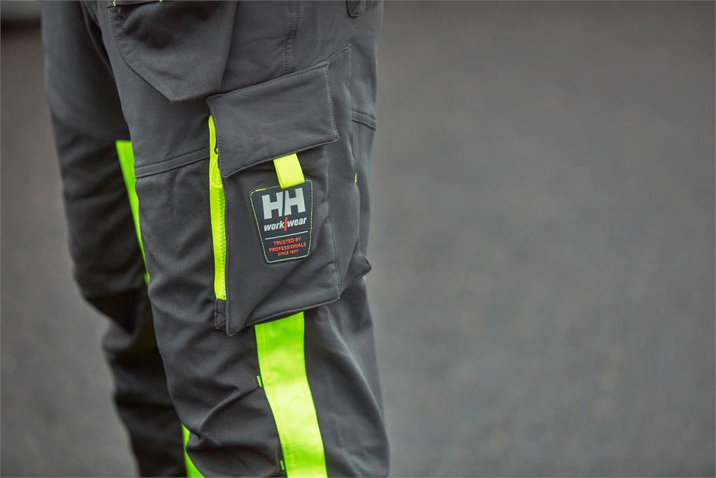 Helly Hansen ICU Pant Class 1 Synlig og slitesterk arbeidsbukse - Klima ...